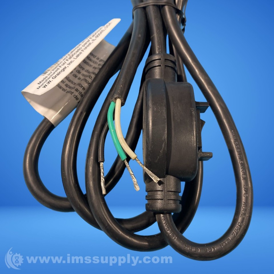 Grainger International, Inc. 1VEP4A 18 AWG Power Cord FNIP | eBay