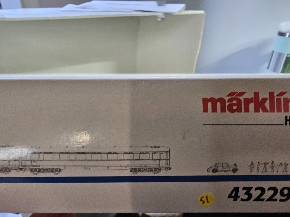 Marklin 50th Anniversary Of The Parliamentary Council Passenger Set ...