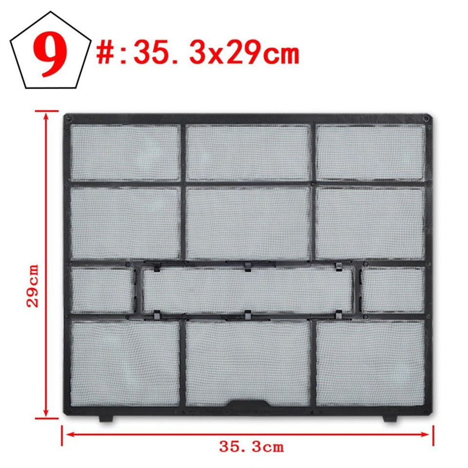 Dust Accumulation Prevention Air Conditioner Filter Air Conditioner ...