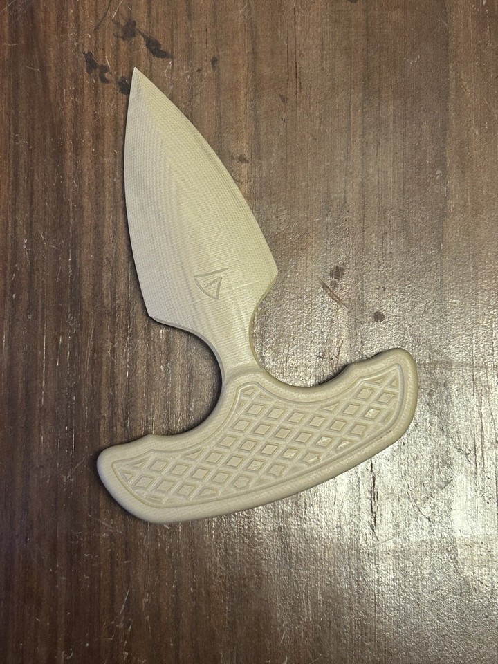 G10 Dagger With sand tan colors. Non Metal Non Detectable Gibson ...