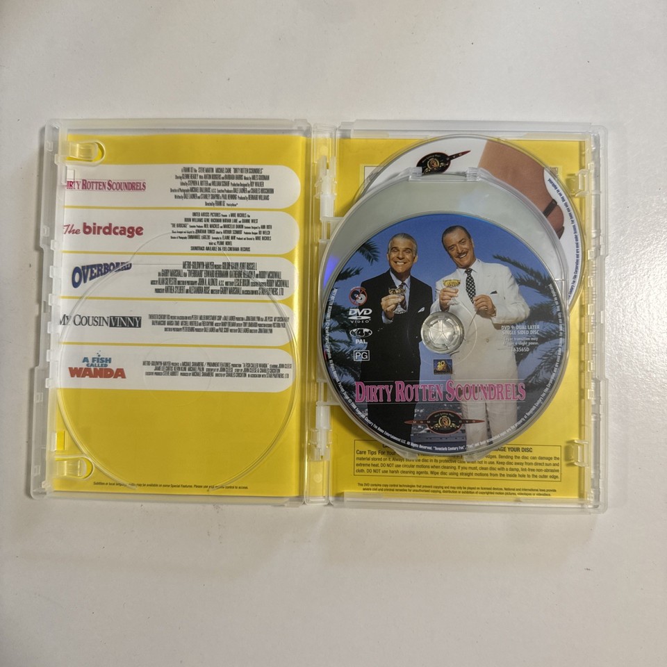 Dirty Rotten Scoundrels / The Birdcage / Overboard / My Cousin Vinny ...