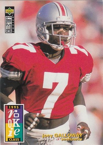 JOEY GALLOWAY 1995 UDCC ROOKIE card Ohio State Buckeyes NR MT | eBay