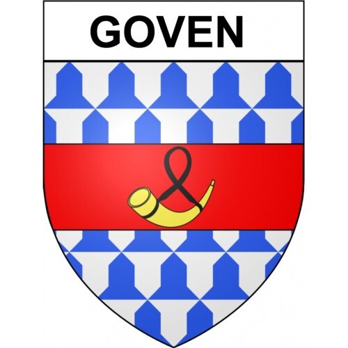 Goven 35 ville Stickers blason autocollant adhésif | eBay