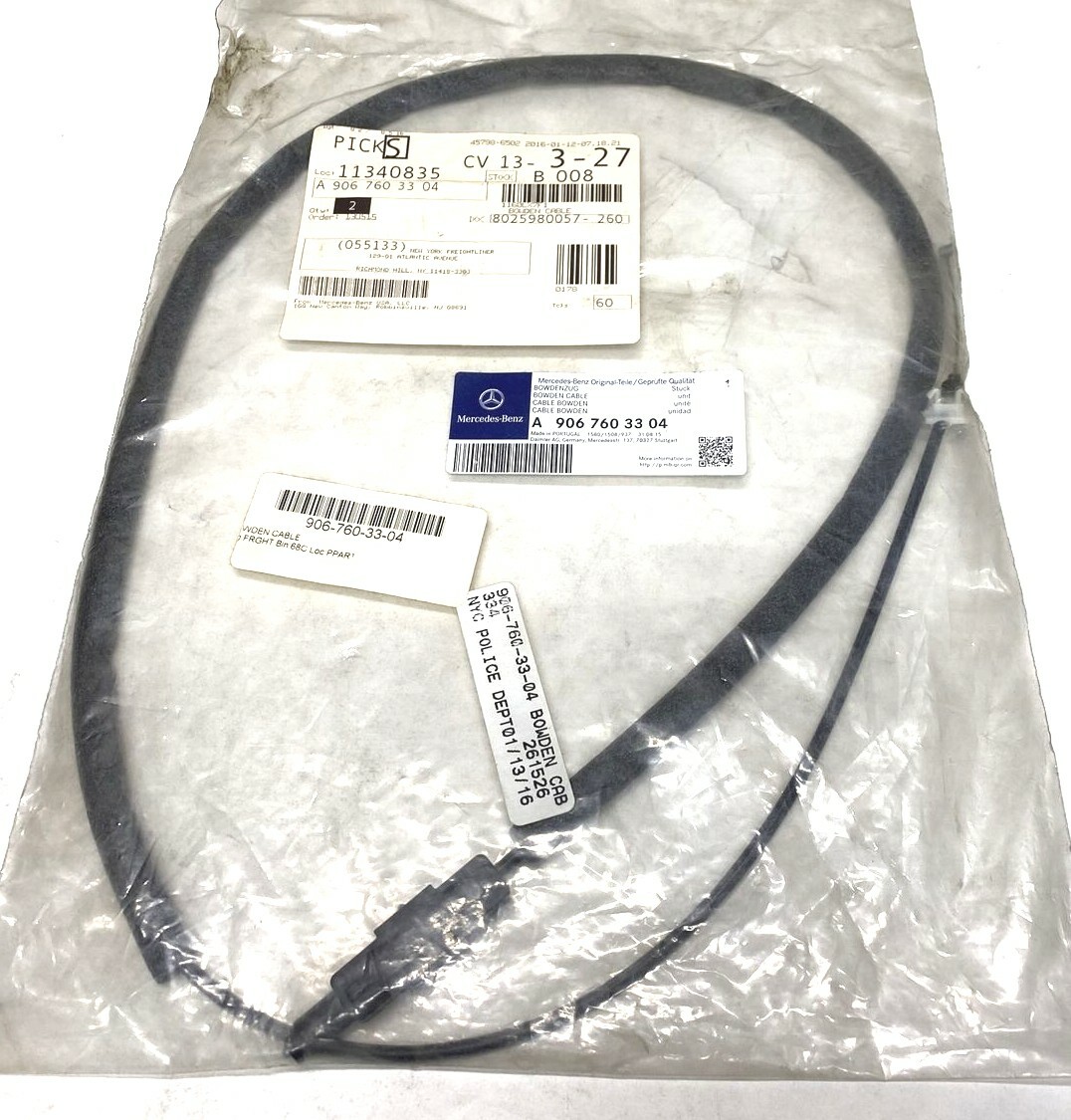 Mercedes-Benz 9067603304 Genuine OEM Cable for sale online | eBay