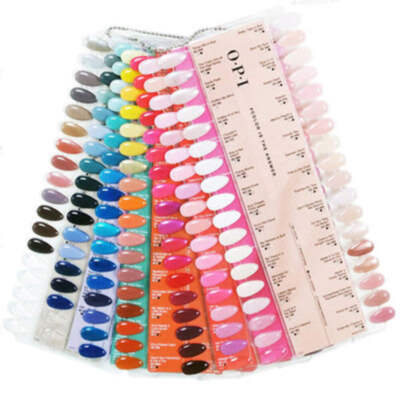 OPI Color Chart - Gel Color, Infinite Shine, Nail Lacquer, Powder ...