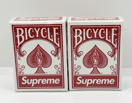 Lot of 2 Brand New Sealed Supreme Bicycle Mini Playing Cards FW21 In ...