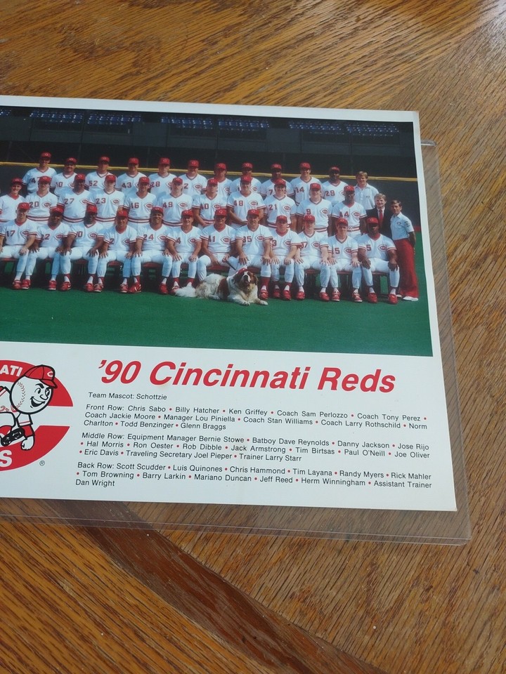Mint Original Not Reprint 8x10 Mlb 1990 Cincinnati Reds Photo | eBay