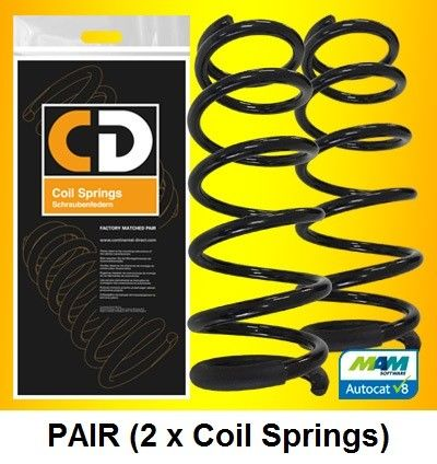 Ford Focus Mk2 Rear Coil Springs x 2 2004 to 2012 PAIR Hatchback and ...