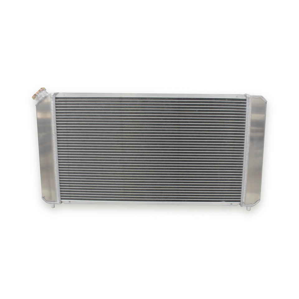 4 Row Aluminum Radiator With 2Fan For 1986-2005 Chevy S10 LS Swap 26.3 ...