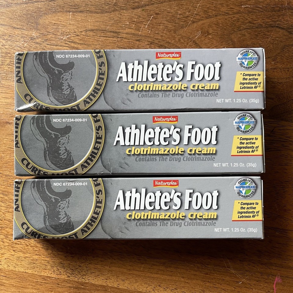 Natureplex Antifungal Athlete's Foot Cream Aloe 1.25oz x 5 Exp 5/23 | eBay