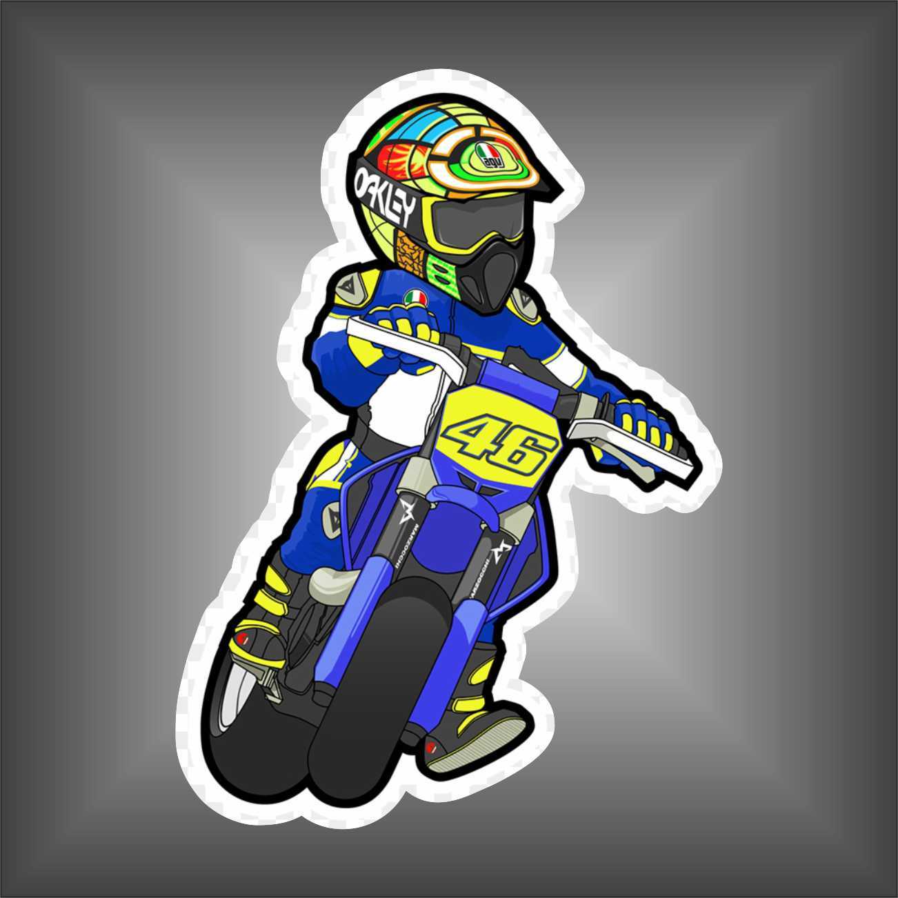 Valentino Rossi The Doctor Sticker