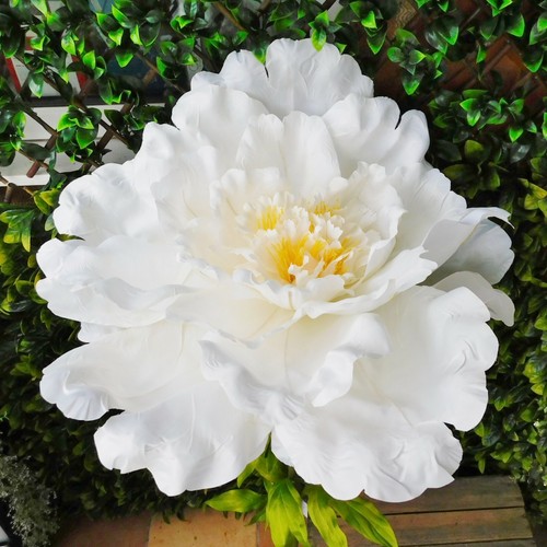 Giant Display Artificial Flower Large Silk Head Shop Wedding Prop 1-1 ...