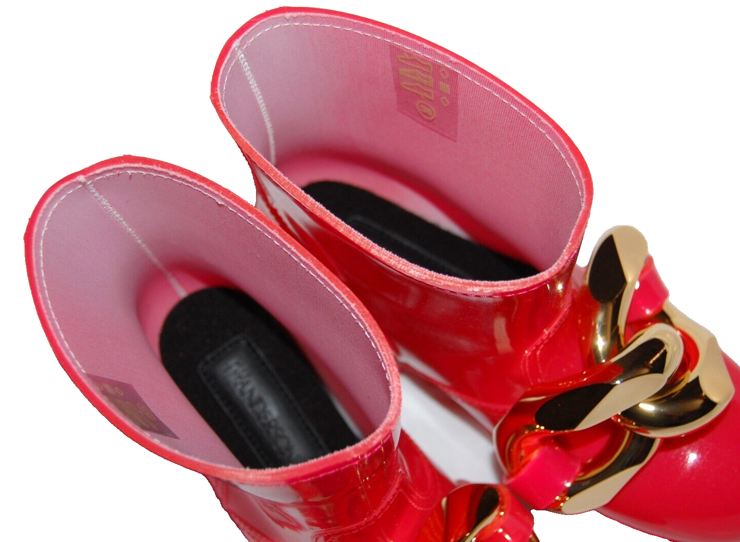 JW ANDERSON Chain Rubber Rain Boot 38 EU 8 US Box damaged | eBay