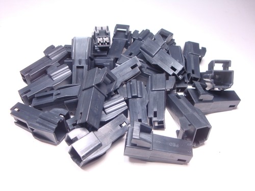 Lot of 25 12129155 Delphi Metri-Pack 280 Series Male Connector Black 2P ...