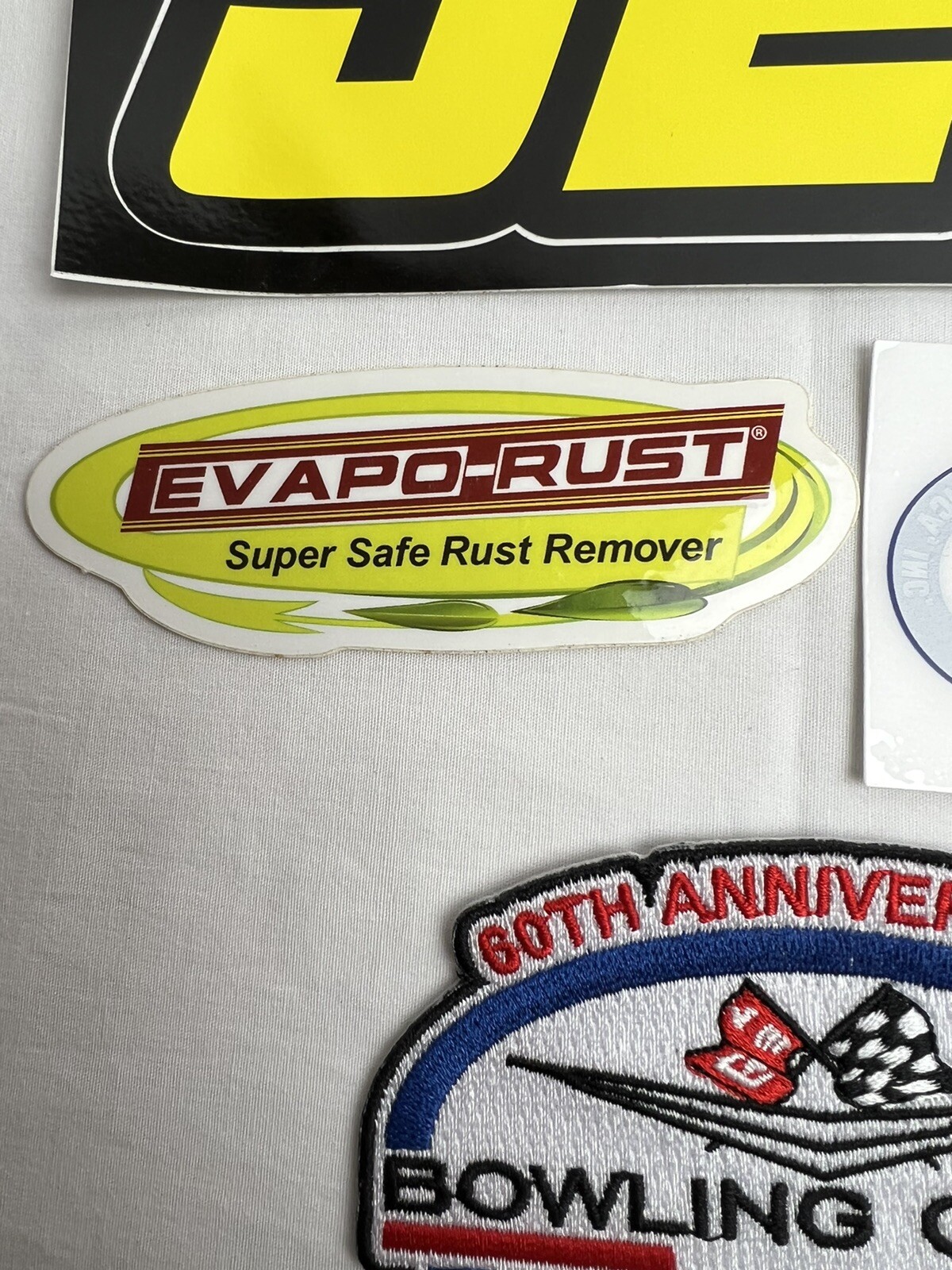 JEGS CHEVROLET CLUB NHRA DRAG RACING EVAPO-RUST Stickers Patch Decals ...