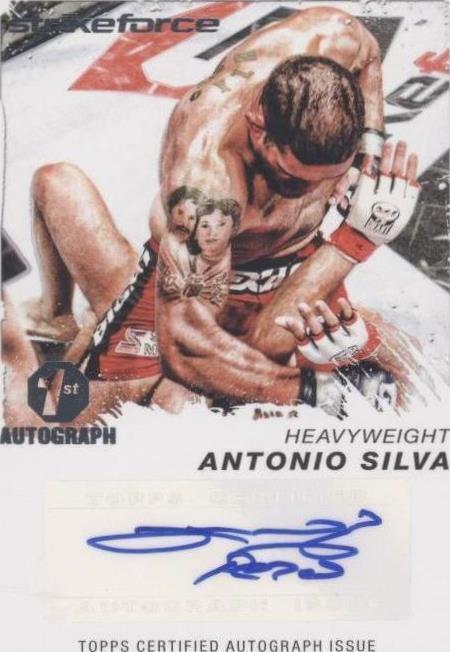2011 Topps UFC Moment of Truth - Certified Signatures Antonio Silva #CS ...
