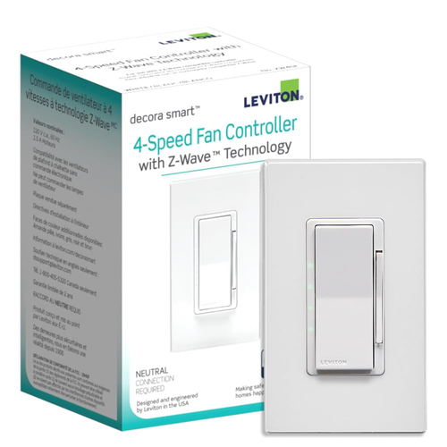 Decora Smart Fan Speed Controller, Z-Wave Plus, ZW4SF 313017265257| eBay