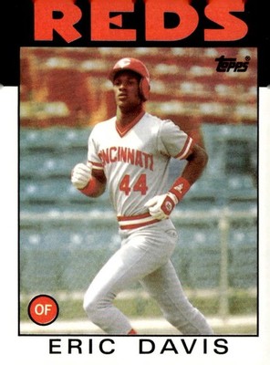 1986 Topps #28 Eric Davis | eBay