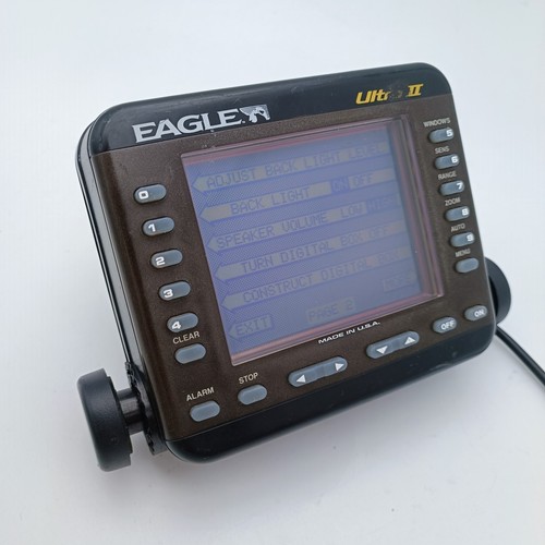 EAGLE LOWRANCE Ultra II 2 Fishfinder Sonar Depth Sounder FishMark Fish ...