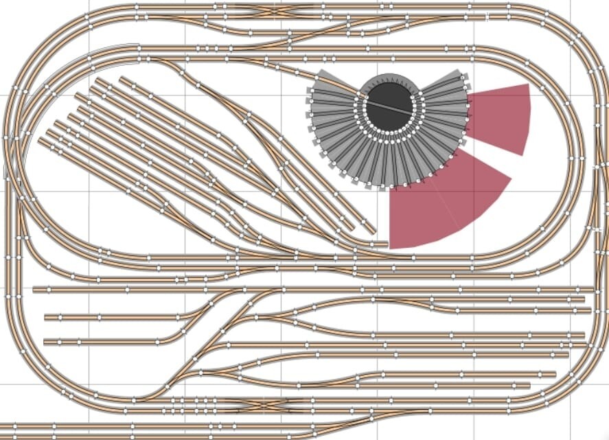 Ho 4x6 Train Layout Plans So I'm Trying To Design A Layout For A 4'2 X