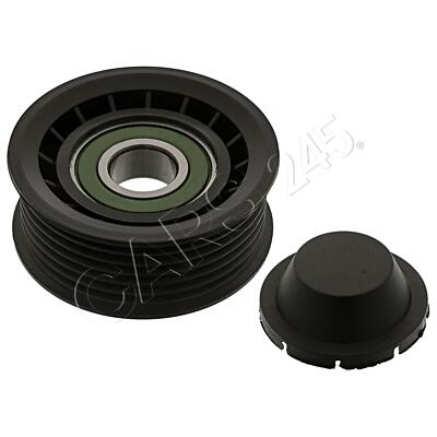 V-Ribbed Belt Deflection Guide Pulley Plastic FEBI For MERCEDES VW ...