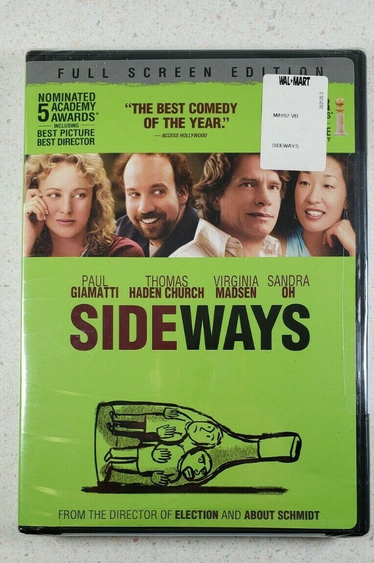 Sideways (DVD, 2005) New Sealed 24543175902| eBay