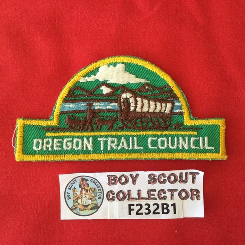 Boy Scout Hat Shape Patch Oregon Trail Council F232B1 | eBay