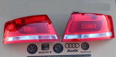 NEW GENUINE AUDI A4 (2002-2009) CABRIO LED REAR TAIL LIGHTS LHD LEFT ...