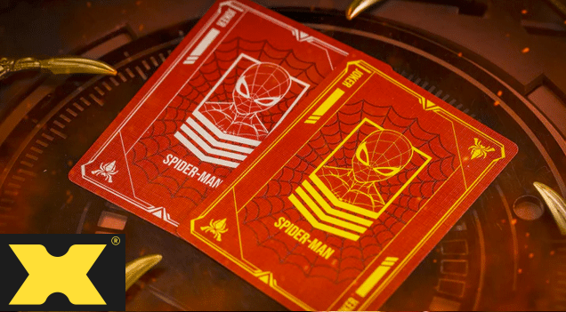 Spider-Man: Iron Spider Armor Playing Cards (Crimson) by Card Mafia | eBay