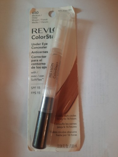 Revlon ColorStay Under Eye Concealer-MEDIUM DEEP # 650 CARDED | eBay