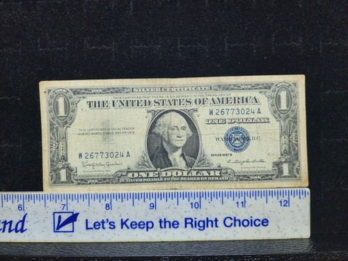 1957 B $1 ONE DOLLAR SILVER CERTIFICATE STAR Federal Reserve BAR NOTE ...