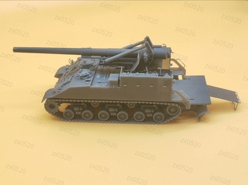 1/72 WW II US "M40 155mm self-propelled gun" Tank model kit (3D printed ...