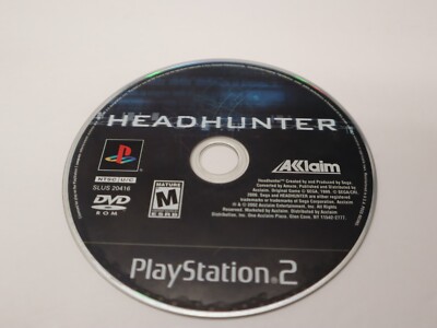 Headhunter (PS2, 2000) Disc Only 711719323020| eBay