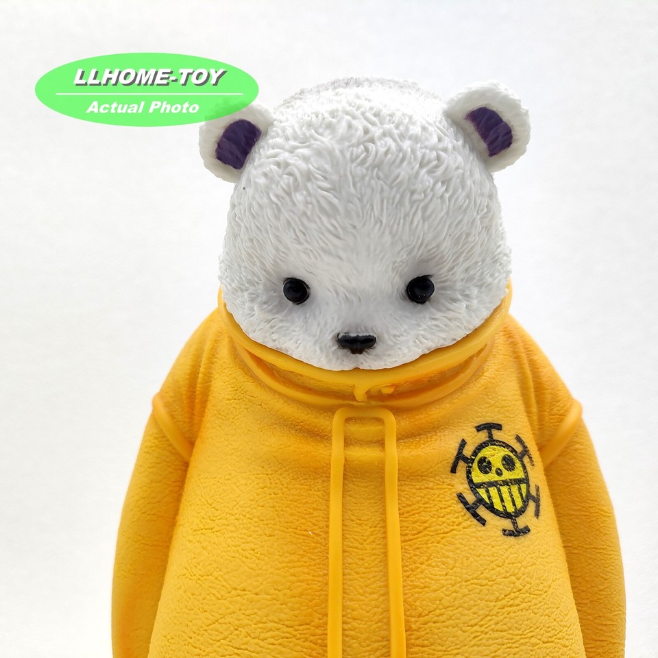 Anime One Piece Trafalgar Law Bepo Bear Sad Cute Big Figure Statue Toy ...