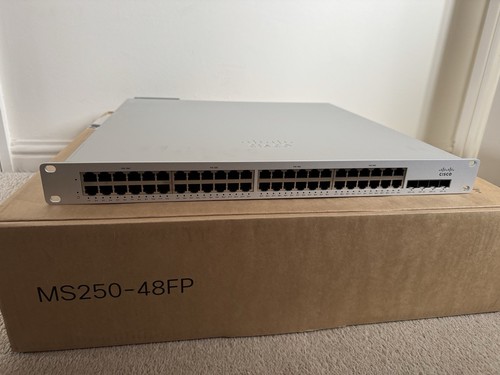 Cisco Meraki MS250-48FP-HW 48 Port POE+ Switch unclaimed | eBay UK