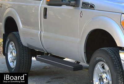 Premium 5" Black iBoard Side Step Fit 99-16 Ford F250 F350 SuperDuty ...
