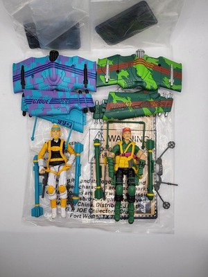 2016 Gi Joe Convention Glider Troops 2 pack - Cloudburst and Skymate | eBay