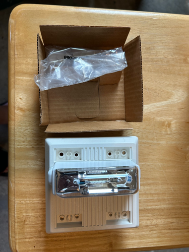 Wheelock 129744 - 24v 2475W Fire Alarm Horn Strobe Light 75dB, WHITE ...