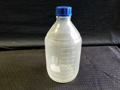 Schott Duran 2000mL Plastic-Coated Glass Media Bottle w/ GL-45 Cap ...
