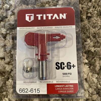 NEW! Titan 662-615 SC-6 Reversible Airless Spray Tip | eBay
