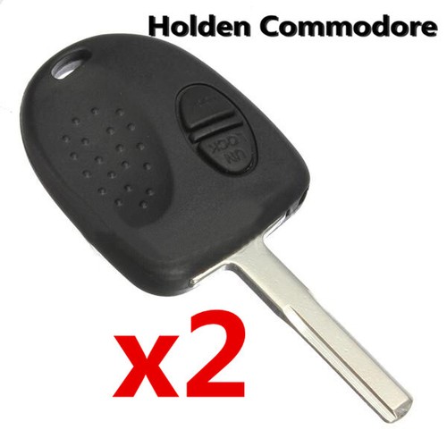 2x Remote Key Case Fob Shell for Holden Commodore VS VR VU VT VX VY VZ ...