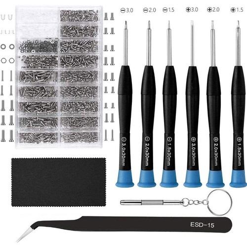 Eyeglasses Repair Kit, HKIDEE Sunglasses Repair Kit with 1000PCS ...