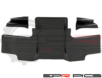 Top Secret Style Rear Diffuser & Mounts for Nissan Skyline R33 GTS ...