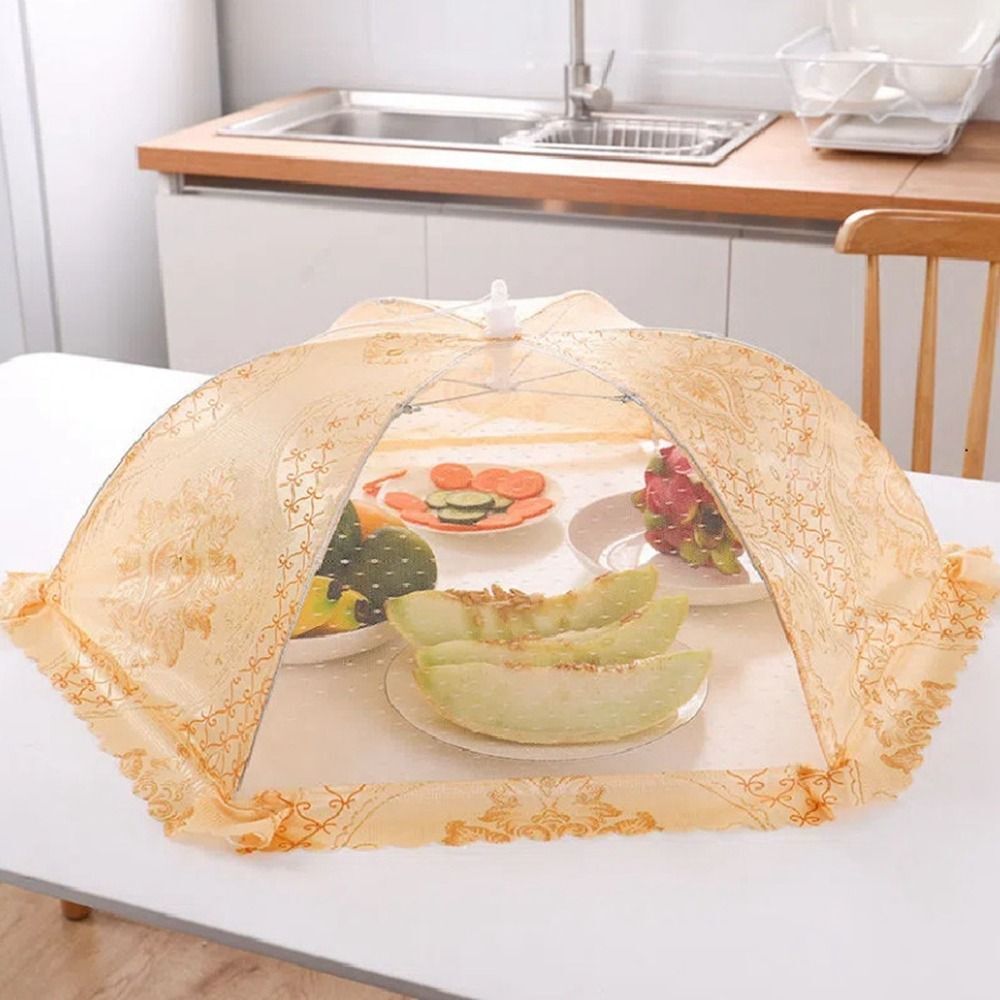 1PC Food Net Cover Covers Mesh Fly Umbrella Mesh Tent Pop-up ...