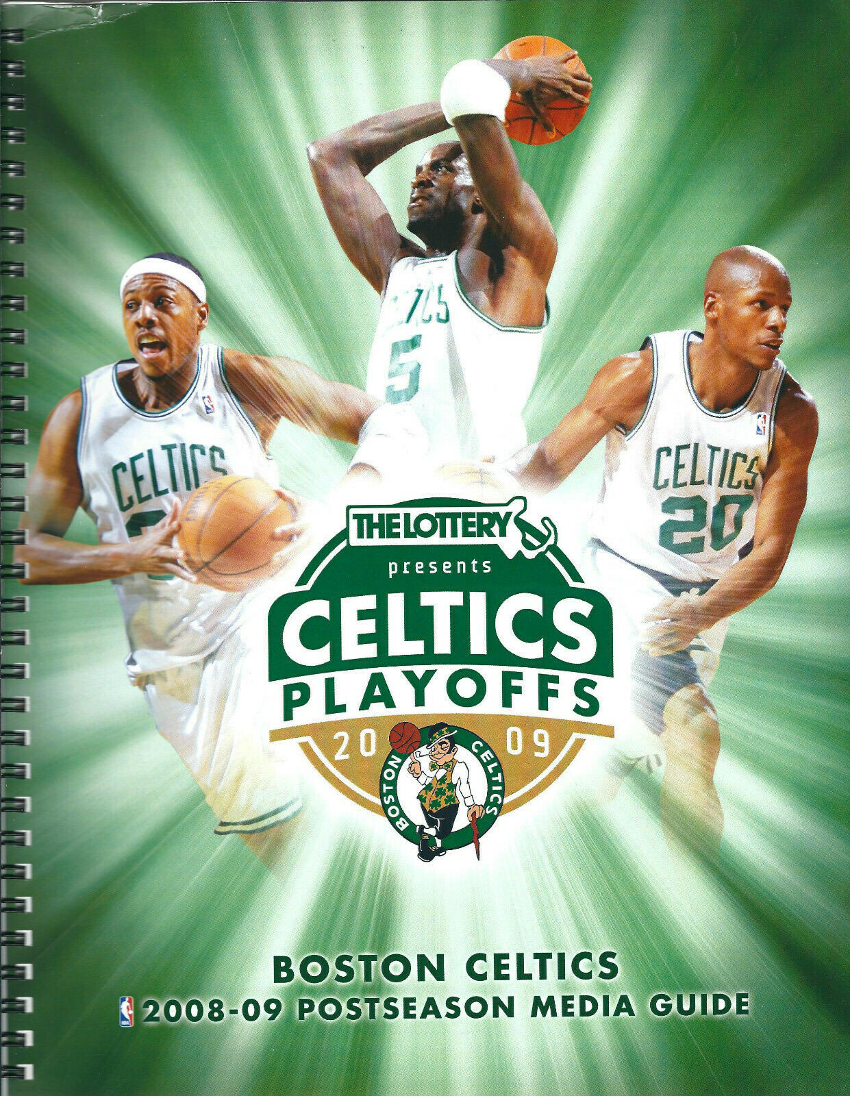 2009 BOSTON CELTICS Postseason Media Guide - PAUL PIERCE - RAY ALLEN ...