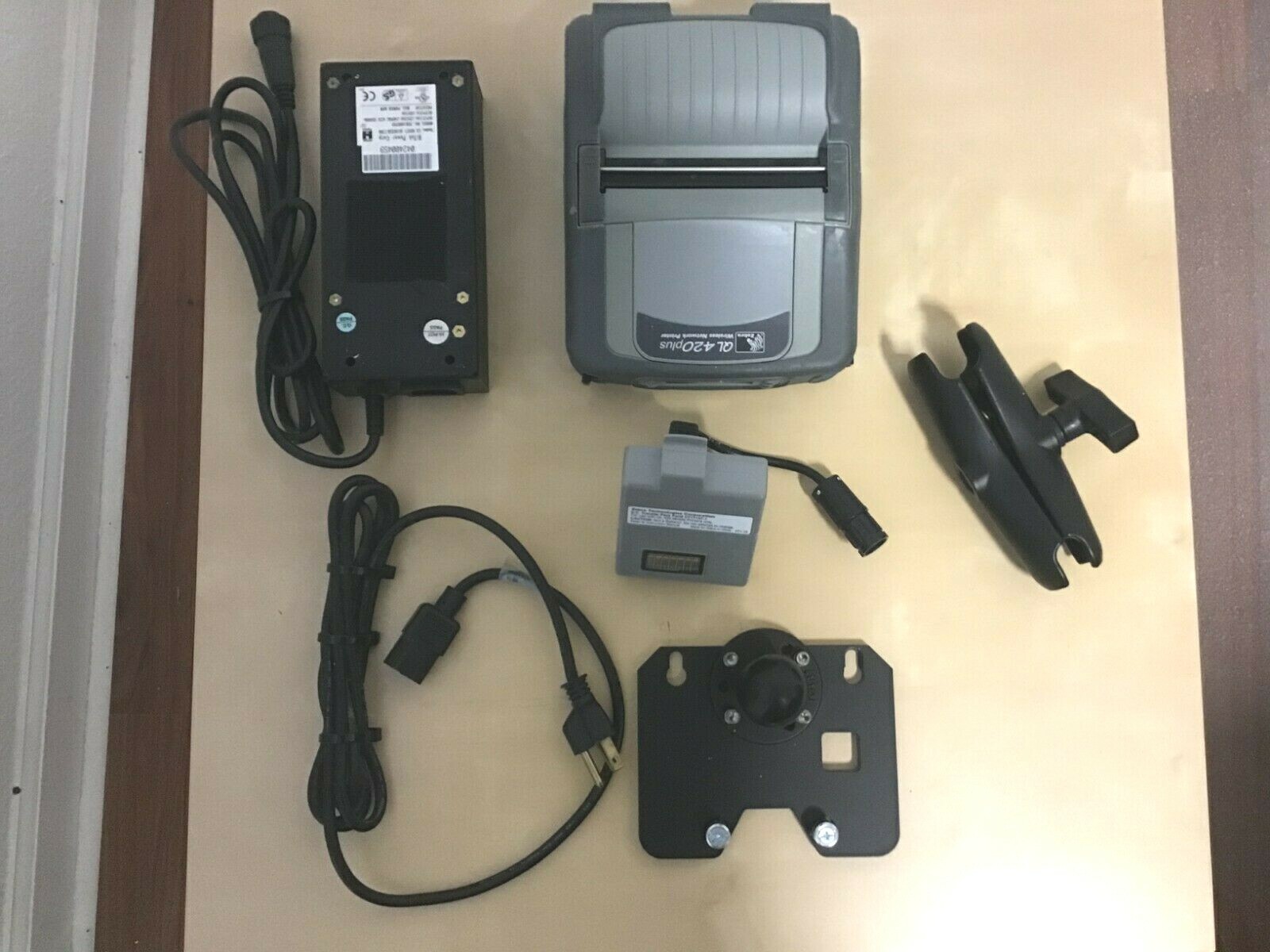 Zebra QL420 Plus Mobile Label Printer with 802.11b/g Radio Q4D-LUGA0000 ...