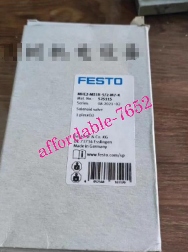 1PC New Festo MHE2-MS1H-5/2-M7-K 525115 Solenoid Valve DHL or FedEx | eBay
