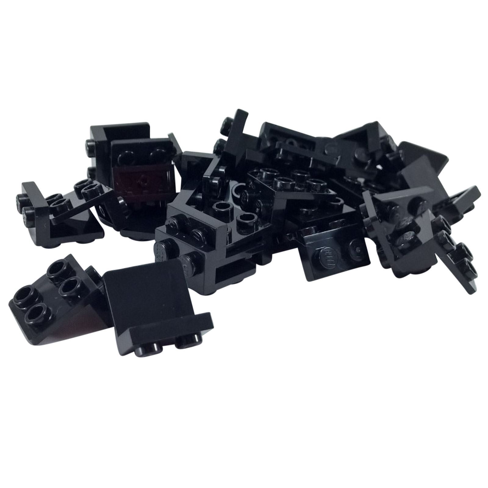 30 NEW LEGO Bracket 1 x 2 - 2 x 2 BRICKS Black | eBay