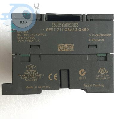 Used Siemens 6ES7211-0BA23-0XB0 | CPU 221 Compact Unit 1PCS | eBay