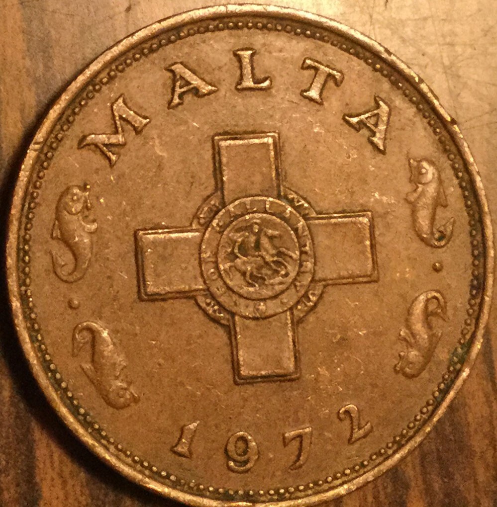 Malta 1 Cent 1972 For Sale - MAVIN
